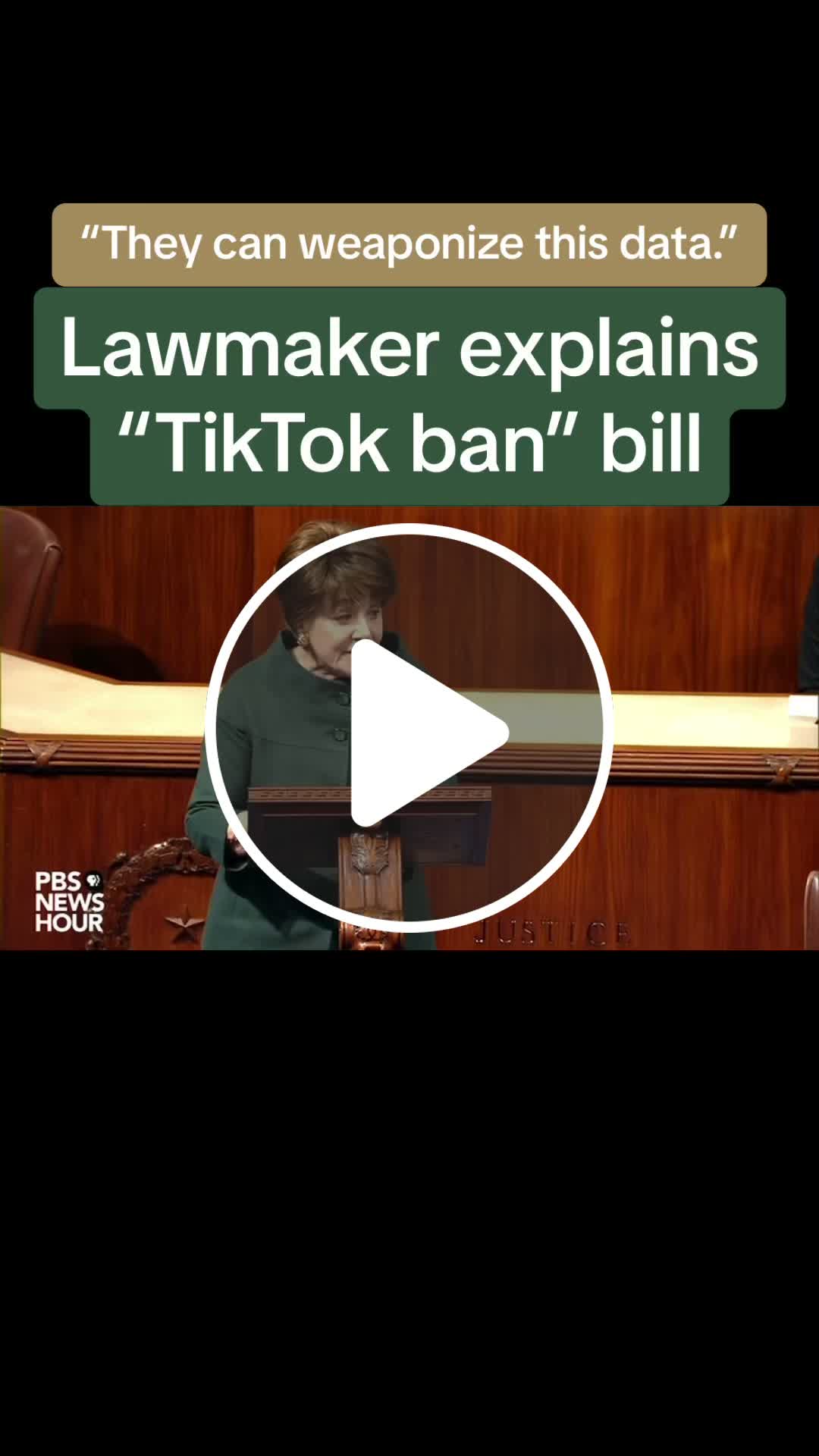 California Democrat Anna Eshoo explained her stance on the TikTok bil ...