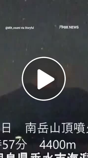 NATURE S FURY One of Japan s most active volcanoes erupts multiple ...