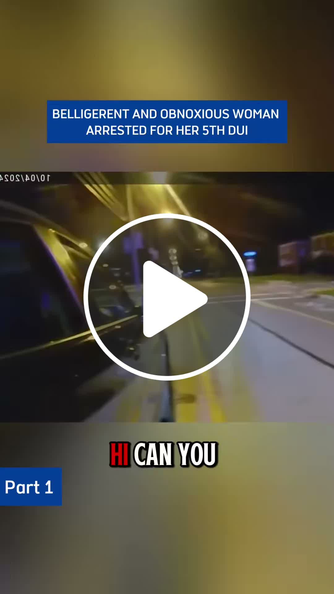 Intense police body cam footage of a critical incident 🚓 Watch how it ...