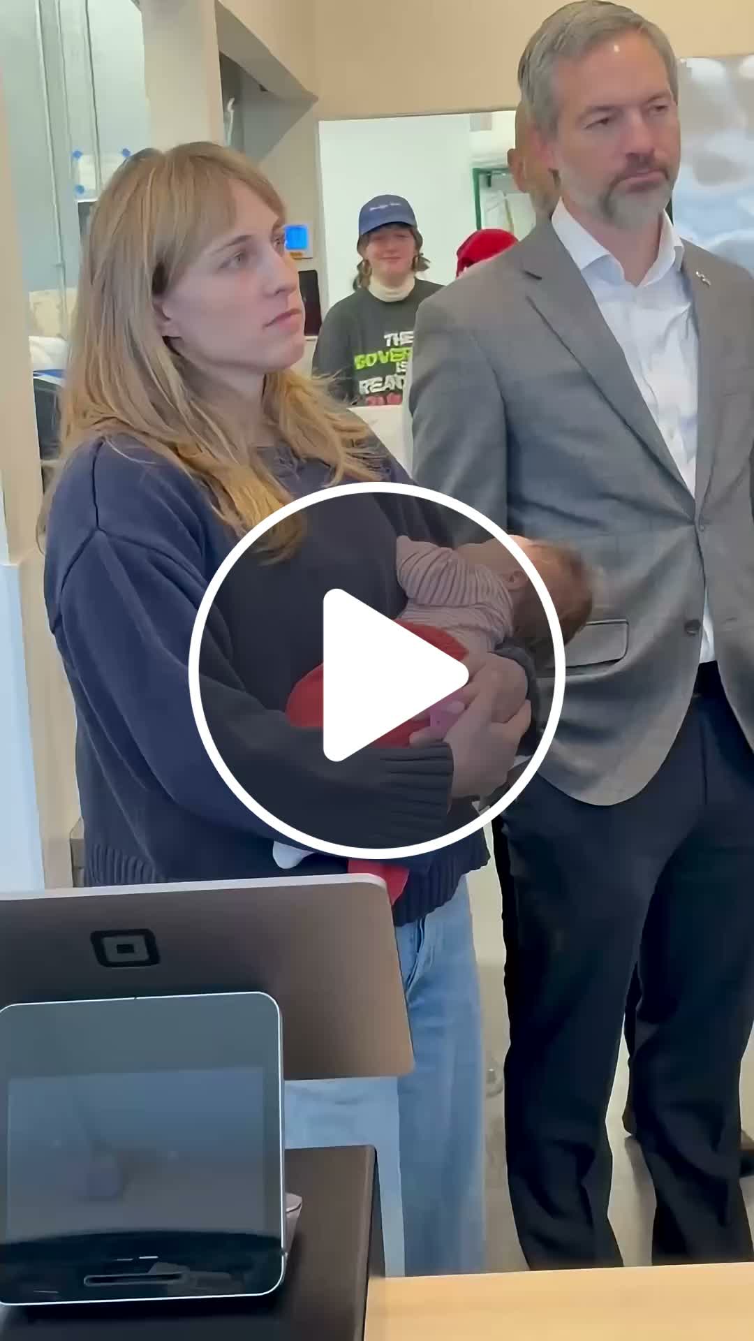 She didnt want a hug at first - NewsBreak