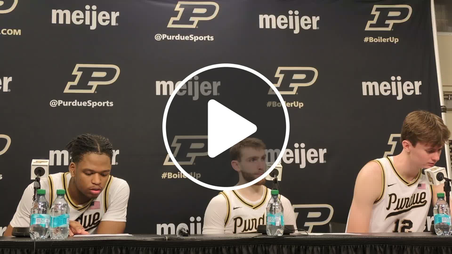 Purdue press conference: Boilemakers talk basketball win over Iowa ...