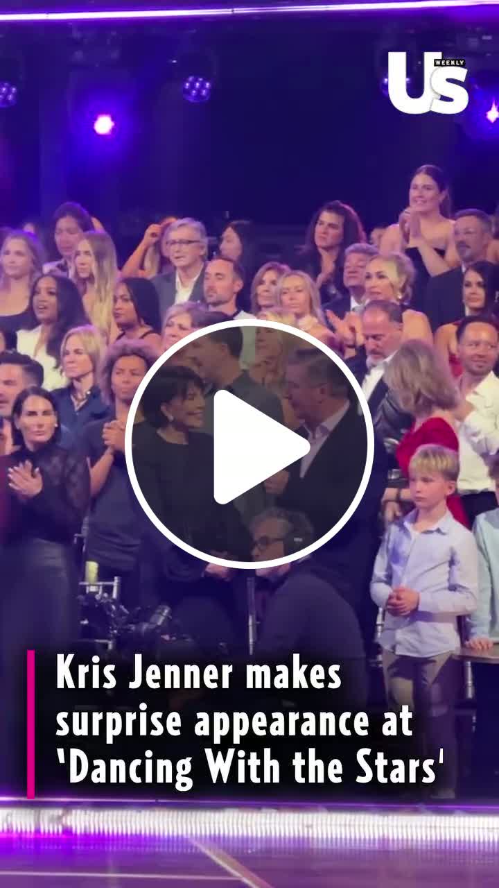 Kris Jenner was spotted in the ‘Dancing With the Stars’ ballroom to support Hilaria Baldwin on ...