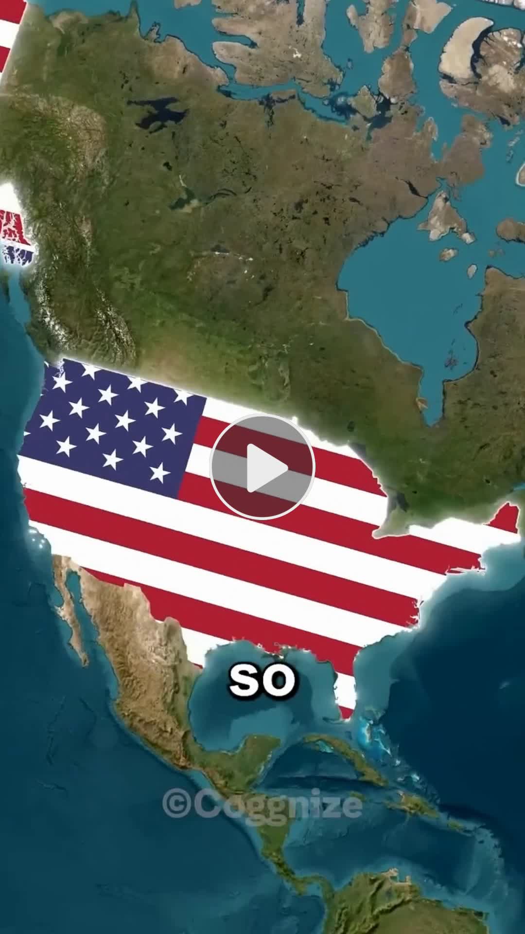 why USA is so big?#unitedstates #geography #geohistory #maps #map # ...