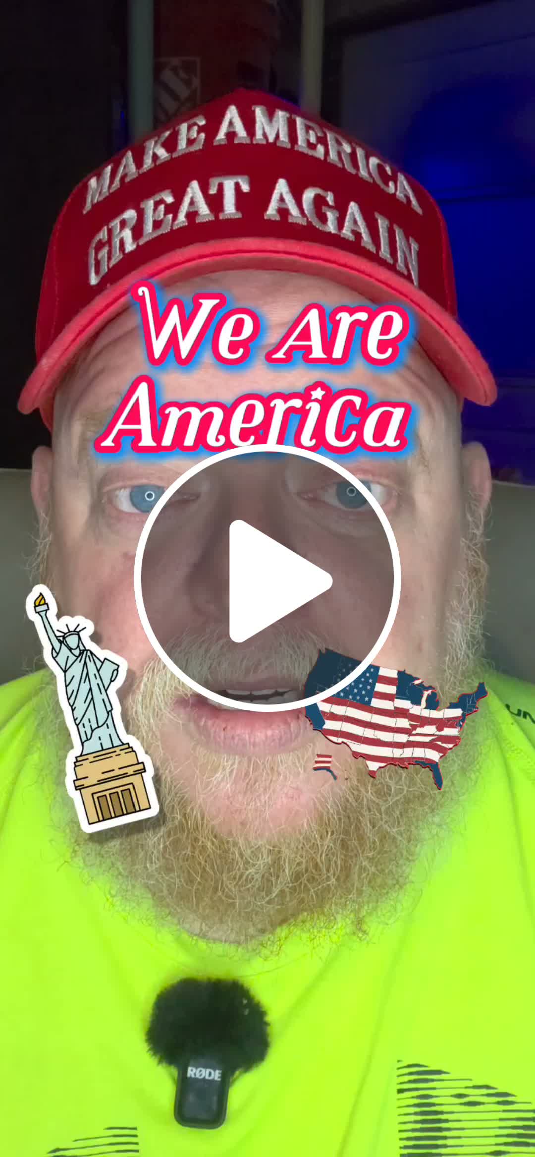 We are America and the greatest country in the world. Thank you and ...