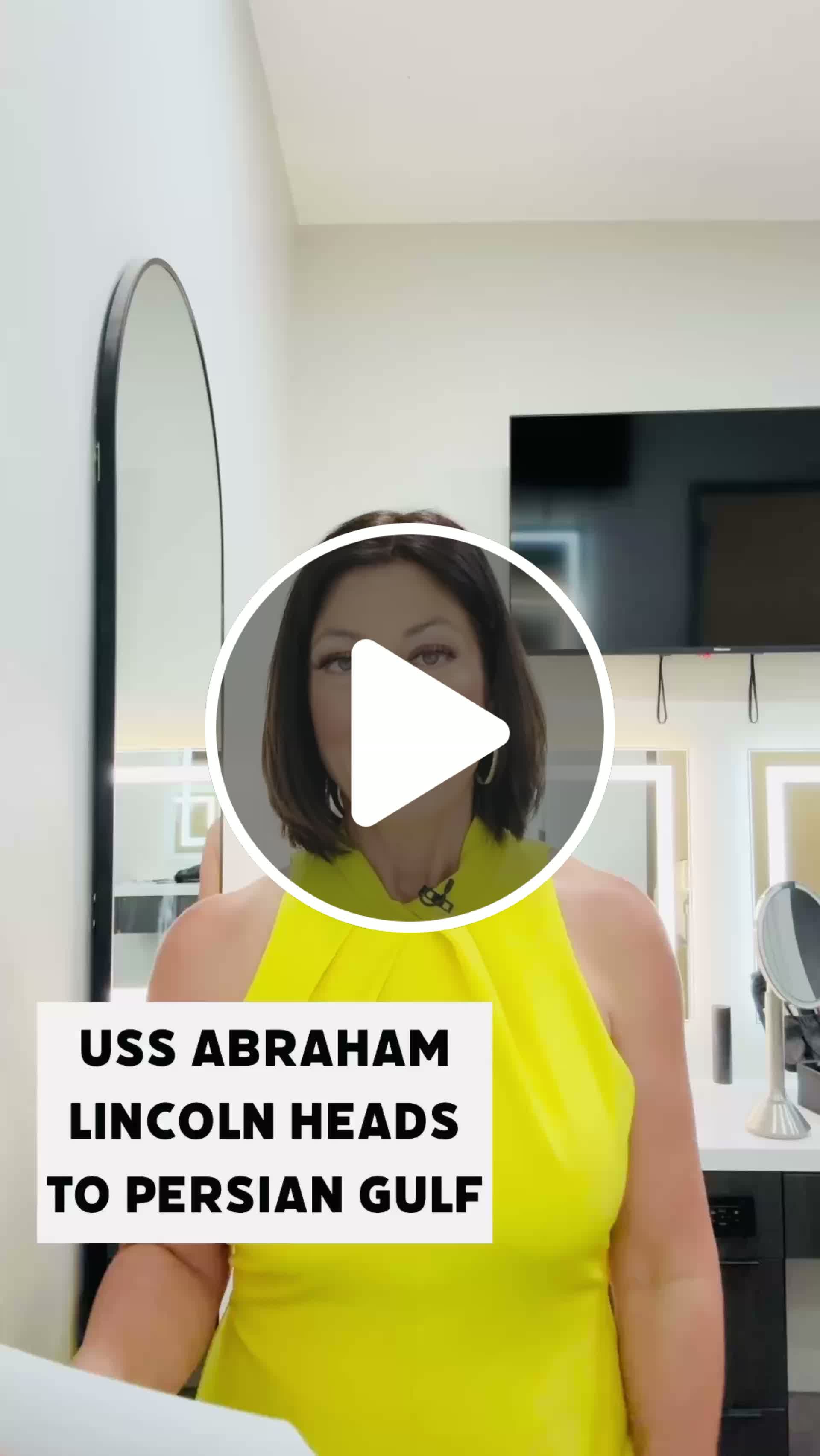 U.S. Navy Supercarrier headed towards Persian Gulf - NewsBreak