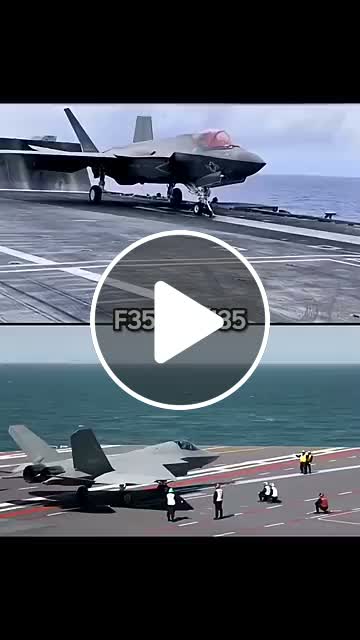 F35 vs J35 catapult launch #shorts - NewsBreak