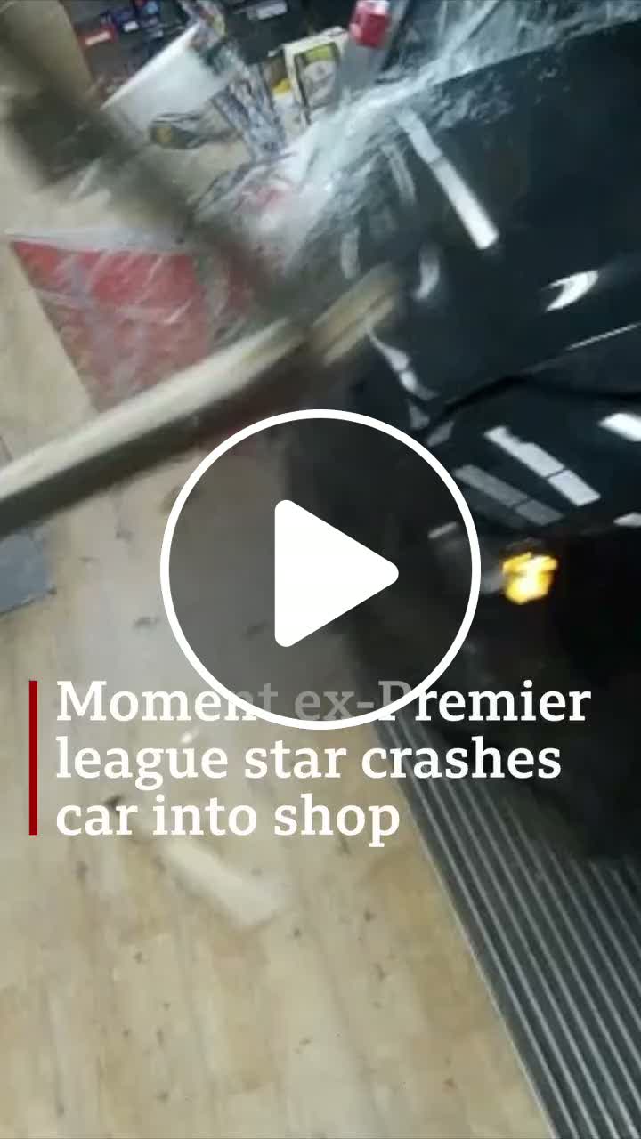 CCTV captures ex-Premier League striker Danny Graham crashing car into ...