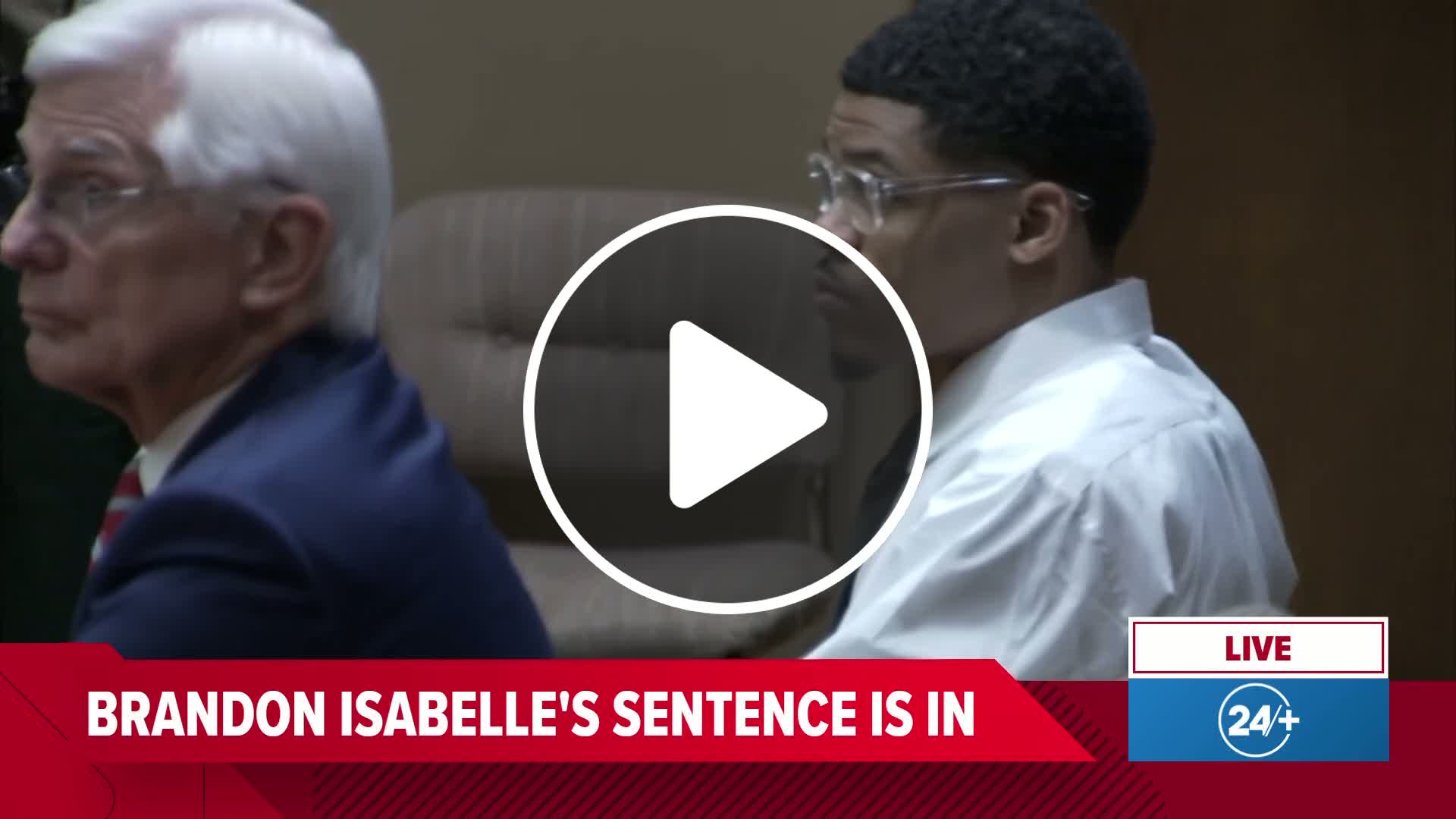 Brandon Isabelle sentenced to life in prison for the 2022 murder of a ...