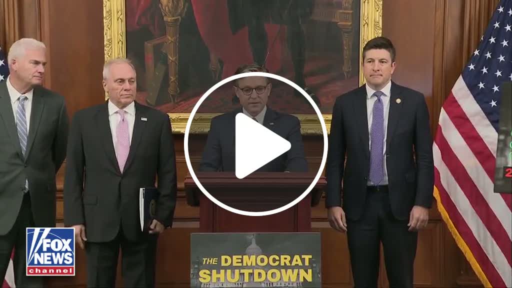 SPEAKER JOHNSON: "Today marks the first day federal workers across ...