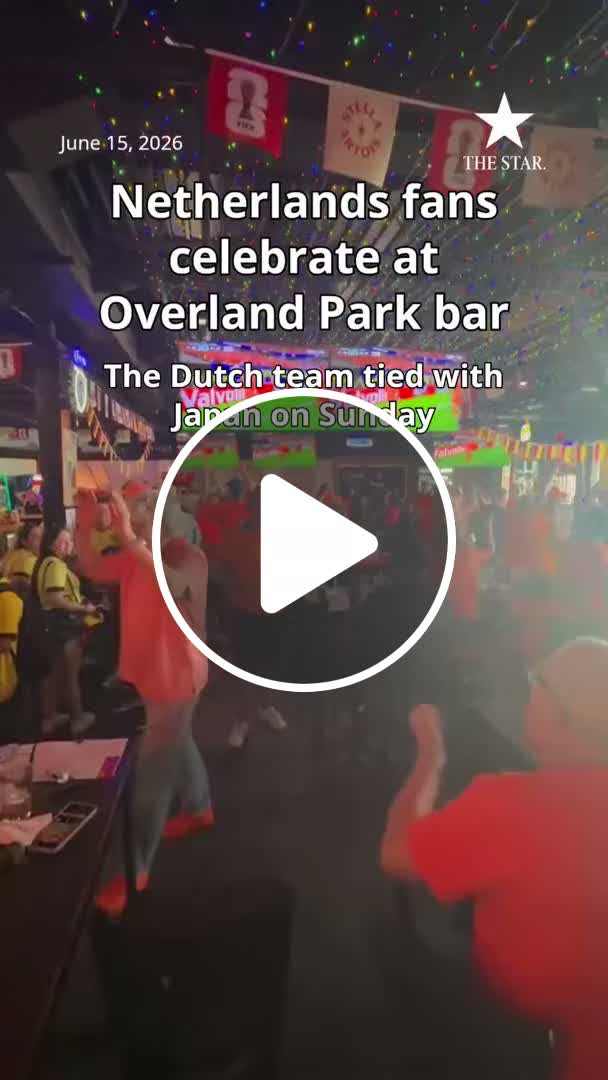 Dutch fans in Kansas City react to Netherlands' goals during first ...