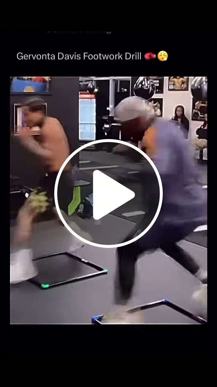 Tank Davis training footwork drills 🥊🔥#gervontadavis #tankdavis #boxing ...
