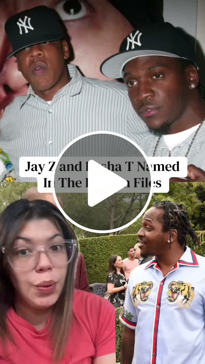 Jay Z and Pusha T named in the new drop of the Epstein files! #fyp # ...