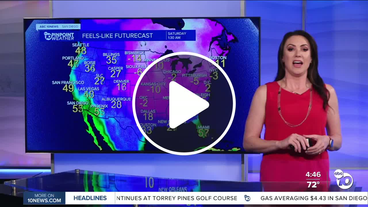 ABC 10News Pinpoint Weather with Meteorologist Megan Parry - NewsBreak
