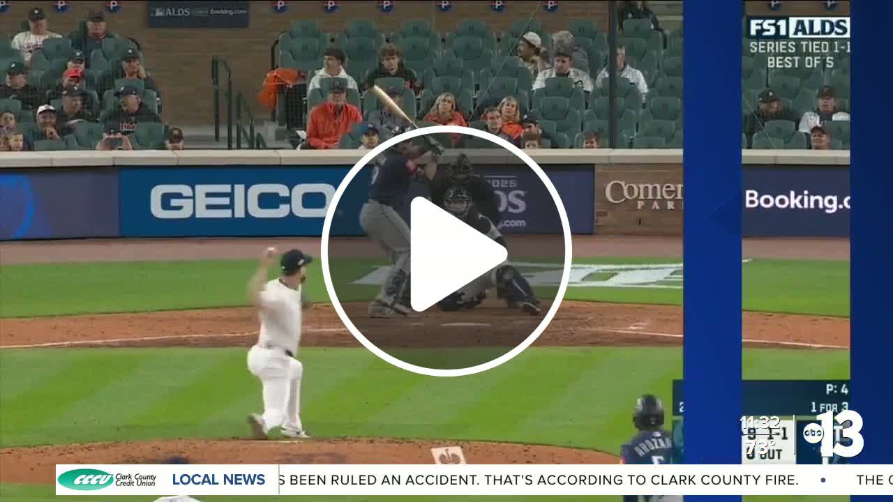 Las Vegas fan's catch at Mariners playoff game goes viral - NewsBreak
