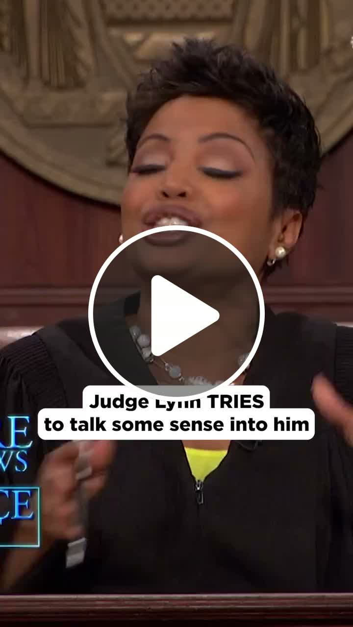 Judge Lynn TRIESto talk some sense into him - NewsBreak