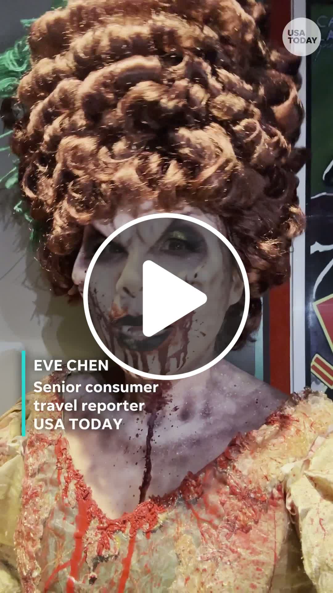 Watch me become a vampire for Universal Studios Halloween Horror Nights ...