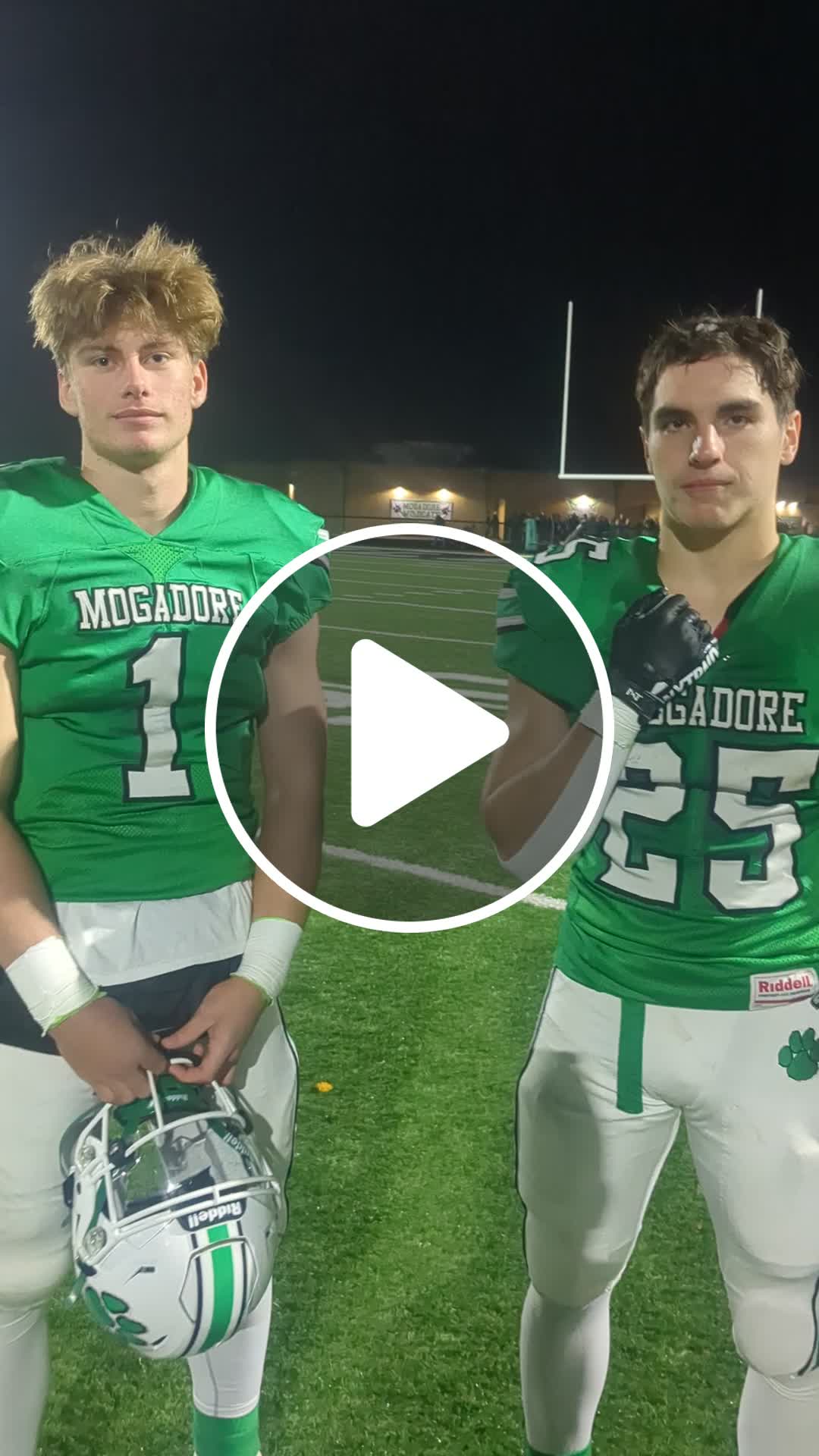 Mogadore's Maddox Smith, Conner Lehner discuss superfan Richie Stefan ...