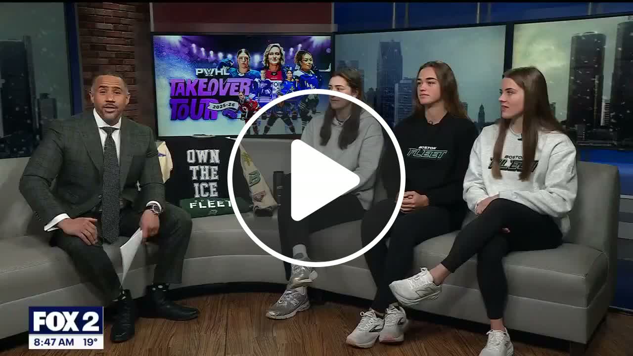 PWHL games come to Detroit for takeover tour - NewsBreak