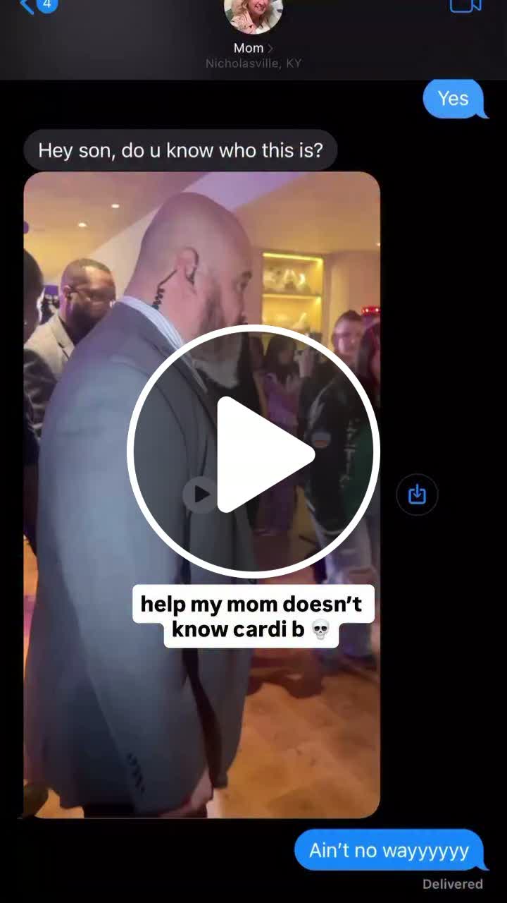Cardi B wasn't expecting that😲😲wait for her reaction - NewsBreak