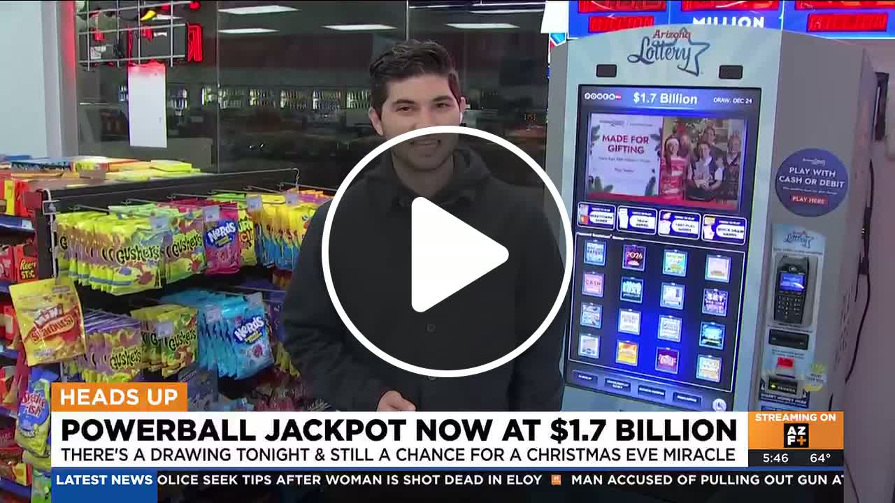 Powerball jackpot rises to $1.7B for Christmas Eve drawing - NewsBreak