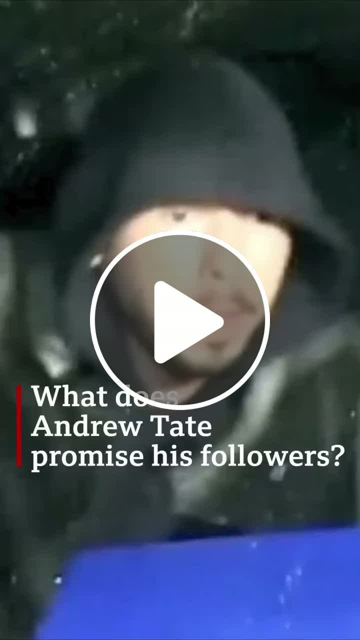 What does influencer Andrew Tate promise his followers - NewsBreak