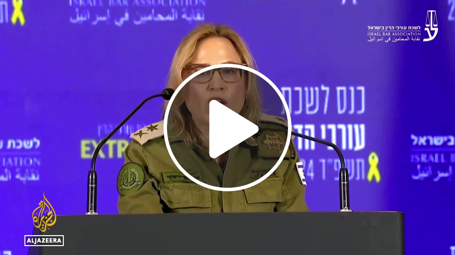 Israel arrests ex-army lawyer over leaked video showing Palestinian’s ...