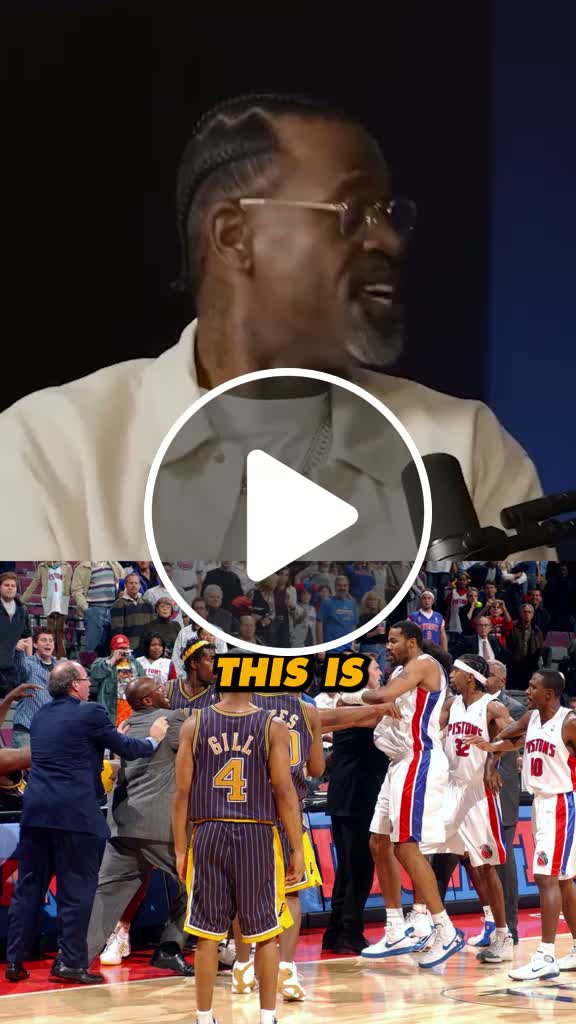 Mike Brown shared a wild memory from the infamous Malice at the Palace ...