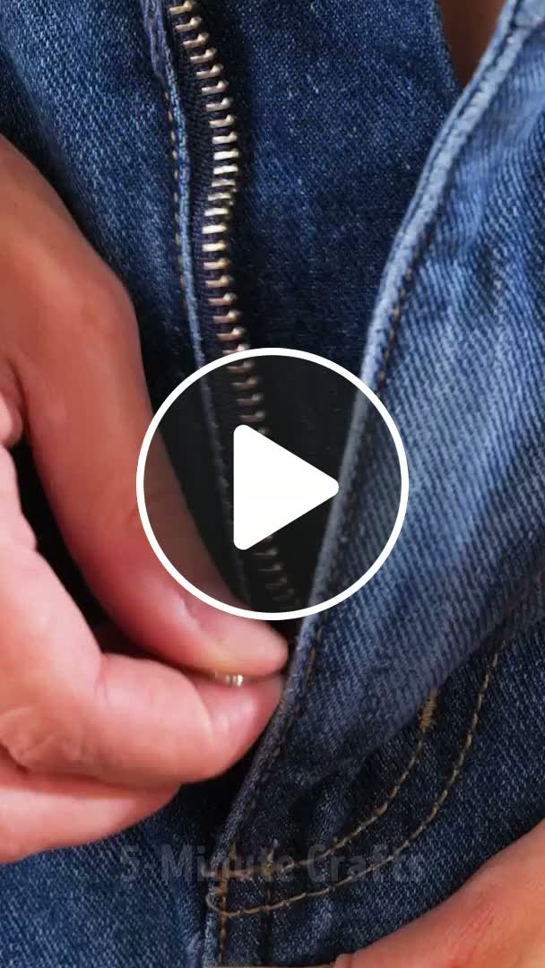 Her Pants Were Too Long So She Cut Them Right on Herself - NewsBreak