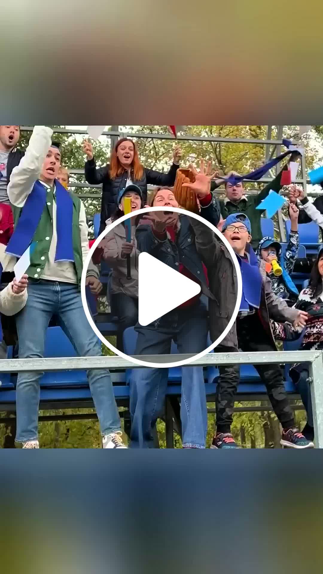 In a crowded stadium, a girl caught a ball while a boy missed and began ...