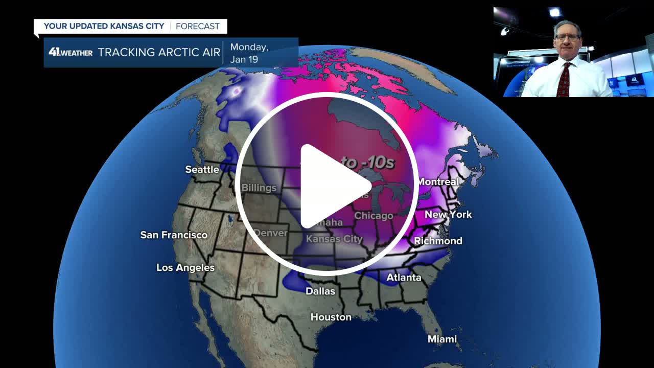 KSHB 41 Weather Blog | Tracking Coldest Arctic Air of Season and ...