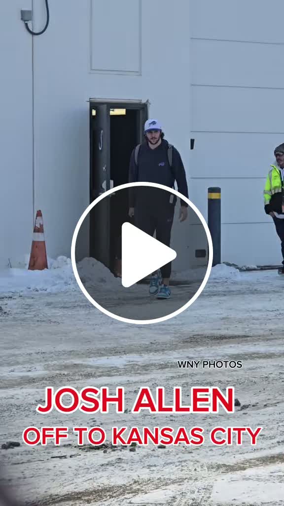 Josh Allen waves to Bills Mafia as MVP chants fill the stadium! 🔥🏈 # ...