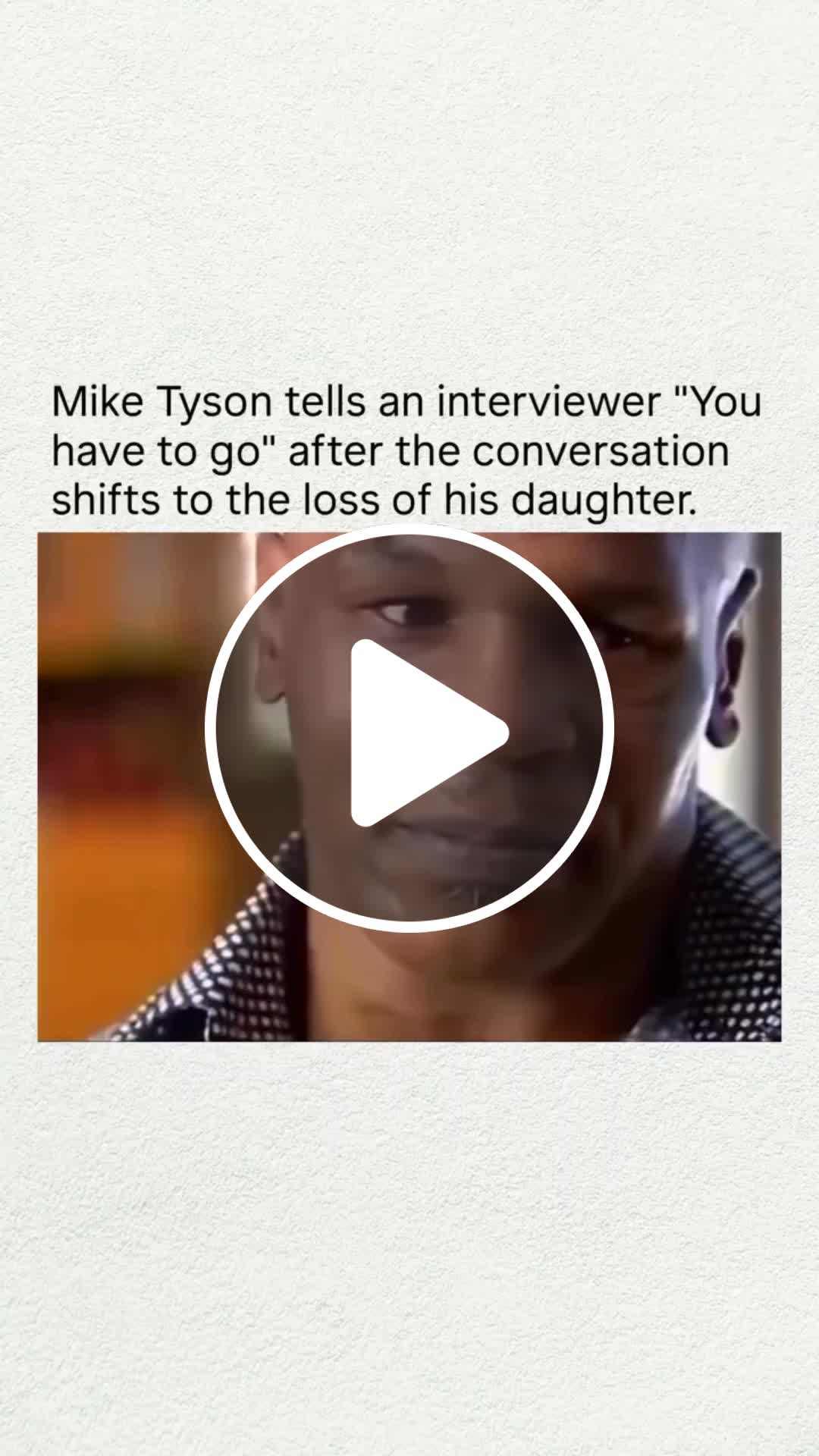 relax iron mike! #miketyson #viralvideo #daughter #fyp #foryou - NewsBreak