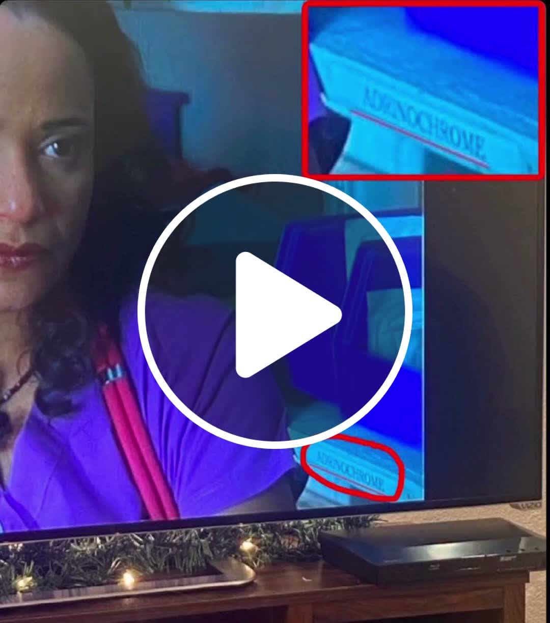 From an episode of scrubs.Adrenochrome hidden in plain sight!🩸 - NewsBreak