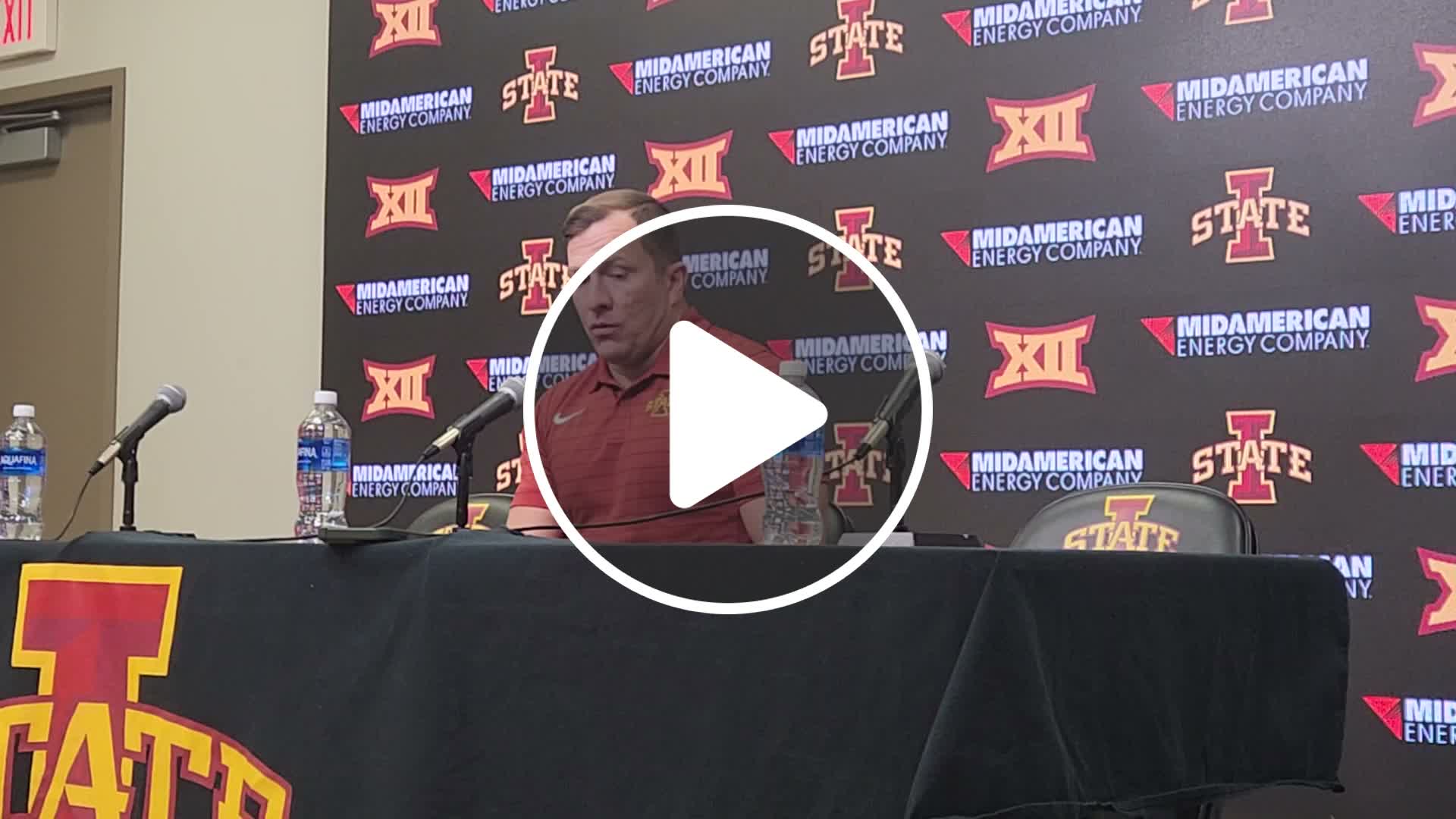 Iowa State basketball coach TJ Otzelberger on Milan Momcilovic - NewsBreak
