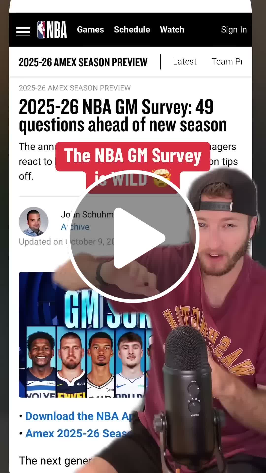 Andrew Fenichel: reacting to nba gm survey: 2026 predictions - NewsBreak