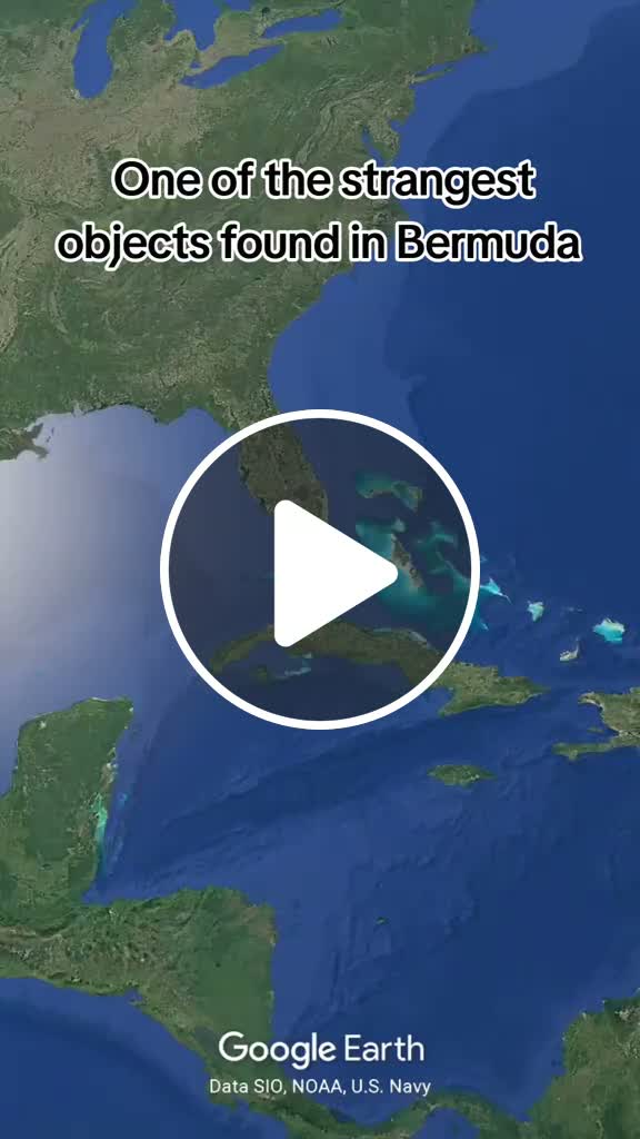 Hidden Places in Bermuda Triangle UFO discovered with google street Is ...