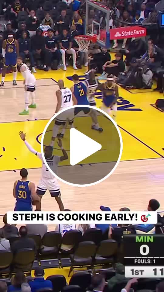 Steph Curry is getting it going EARLY in his return! - NewsBreak