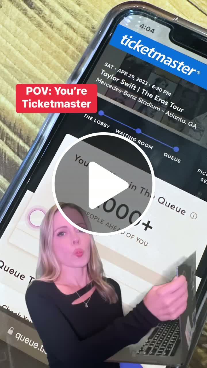 Anyone else been in the Taylor Swift Ticketmaster queue for four hours ...