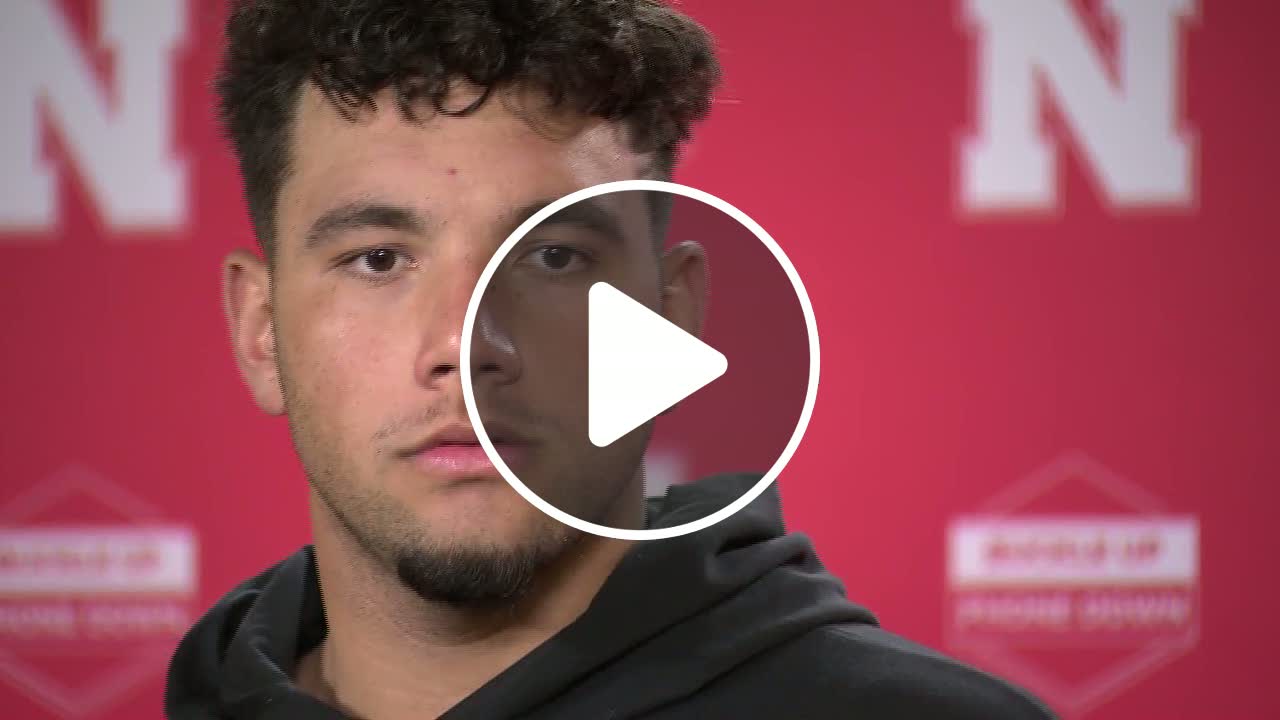 FULL VIDEO: Nebraska QB Dylan Raiola | Maryland Game Week Press ...