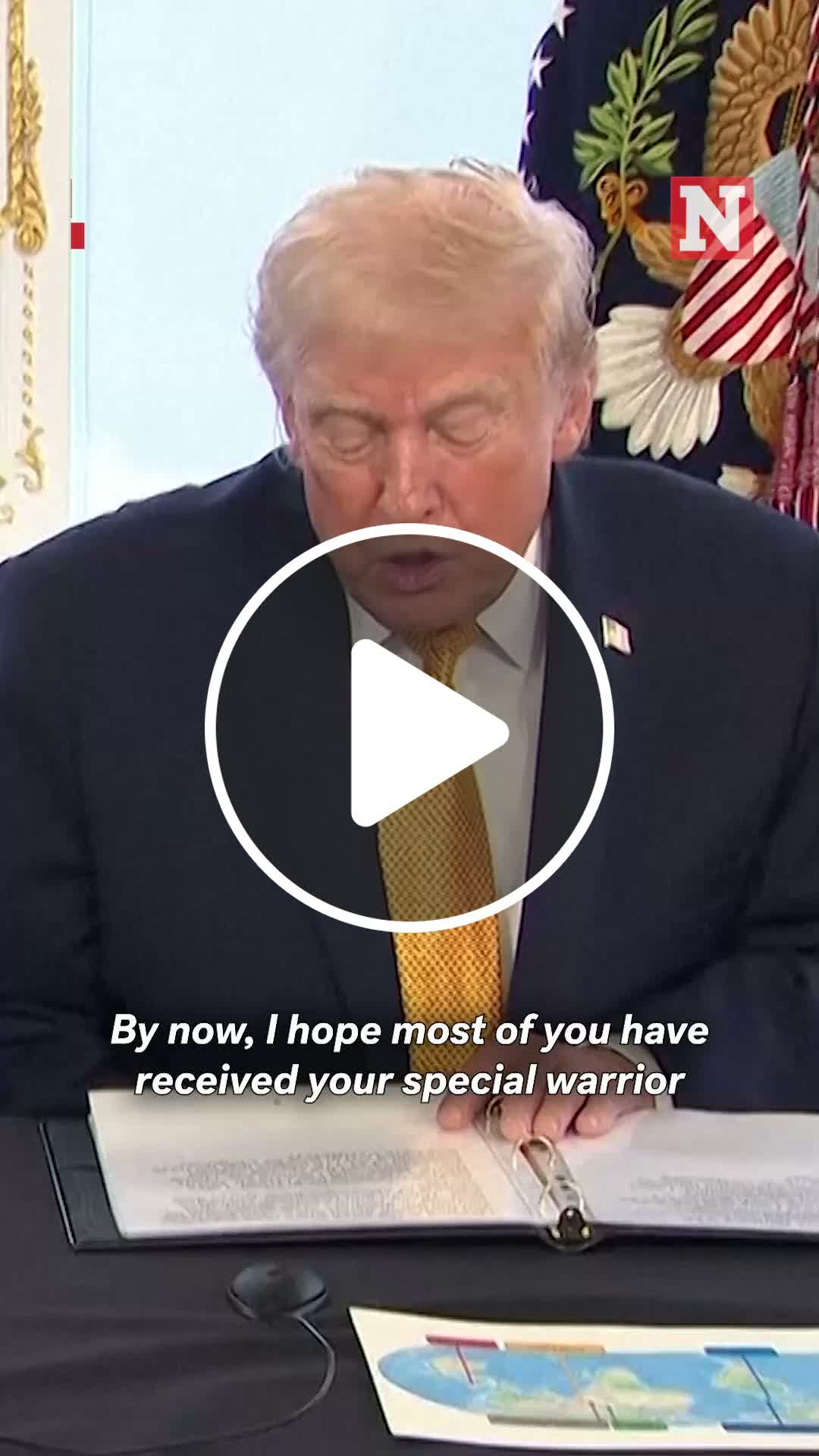 Trump Wishes Servicemembers A Merry Christmas And Sends Them A $1,776 ...