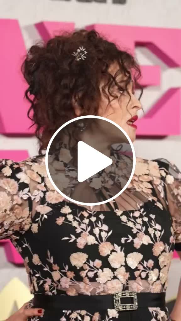 Strike a pose! #HelenaBonhamCarter brought her trademark style and ...