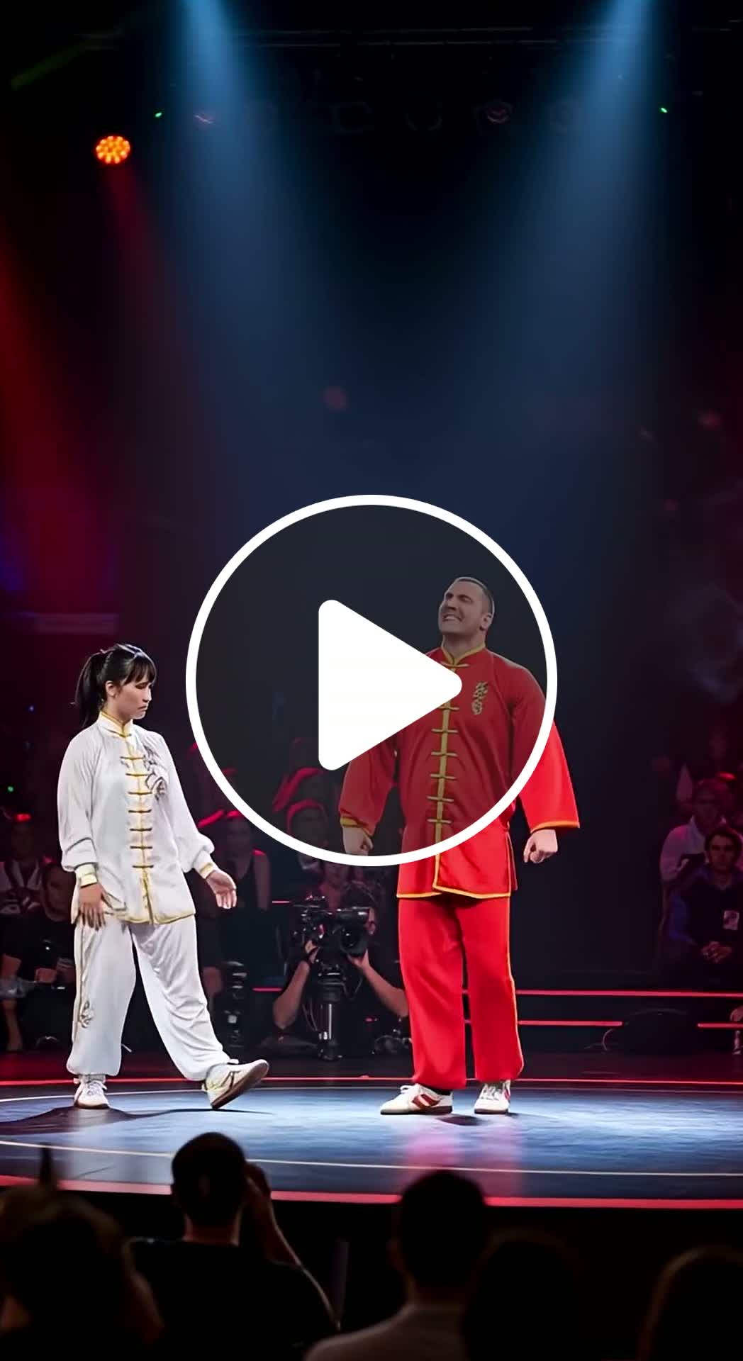 AI-generated. Kung Fu Girl’s insane combo skills 🥋🔥 #ai#kungfu# ...