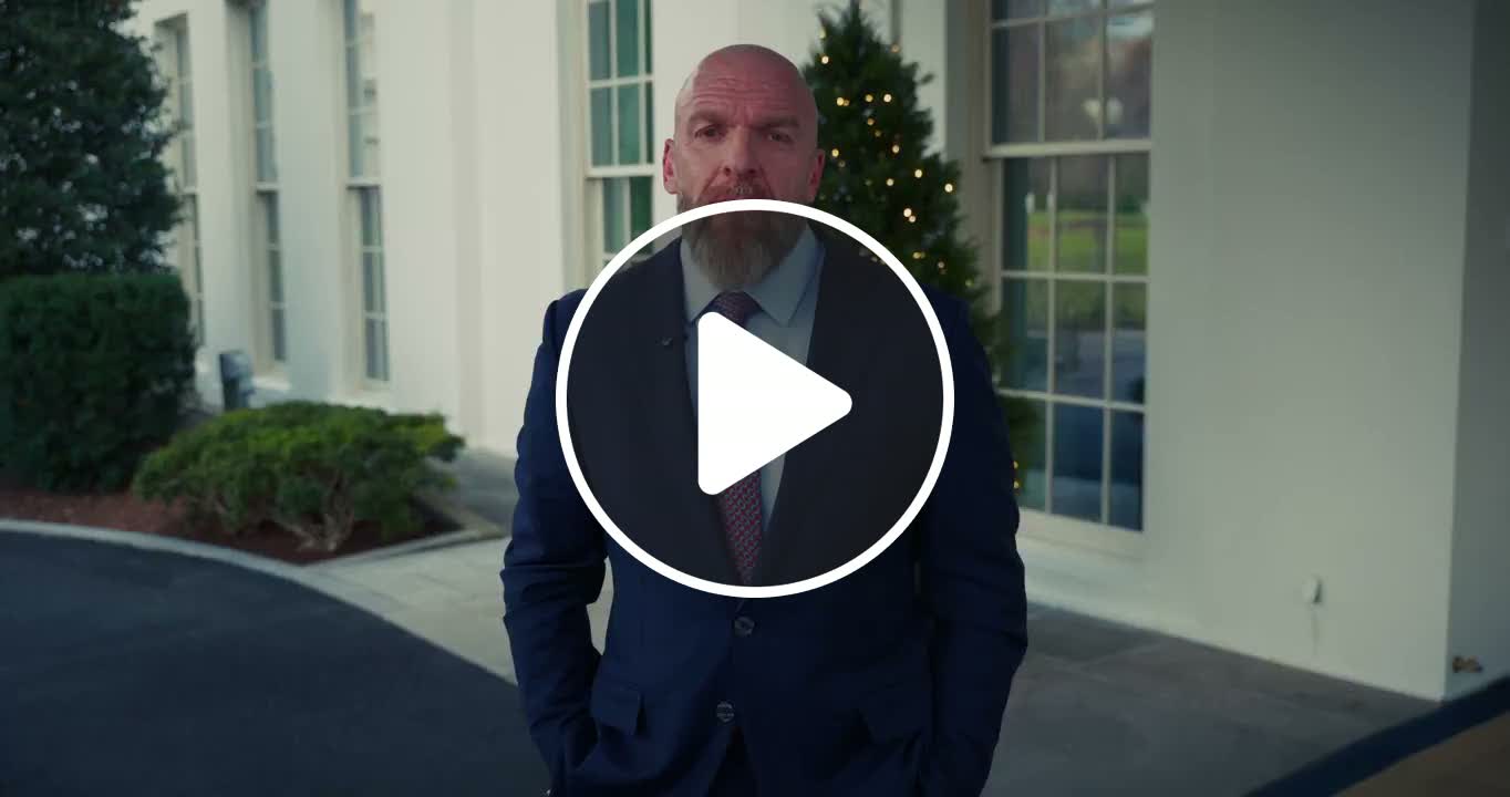 The White House shares new video of Triple H giving advice on how to ...