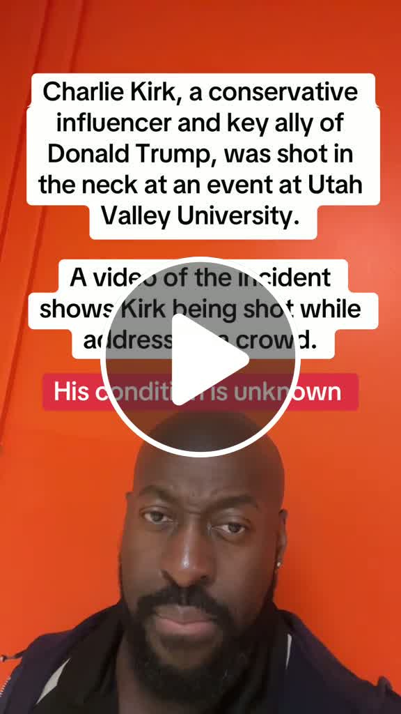 Charlie Kirk a conservative influencer and key ally of Donald Trump was ...