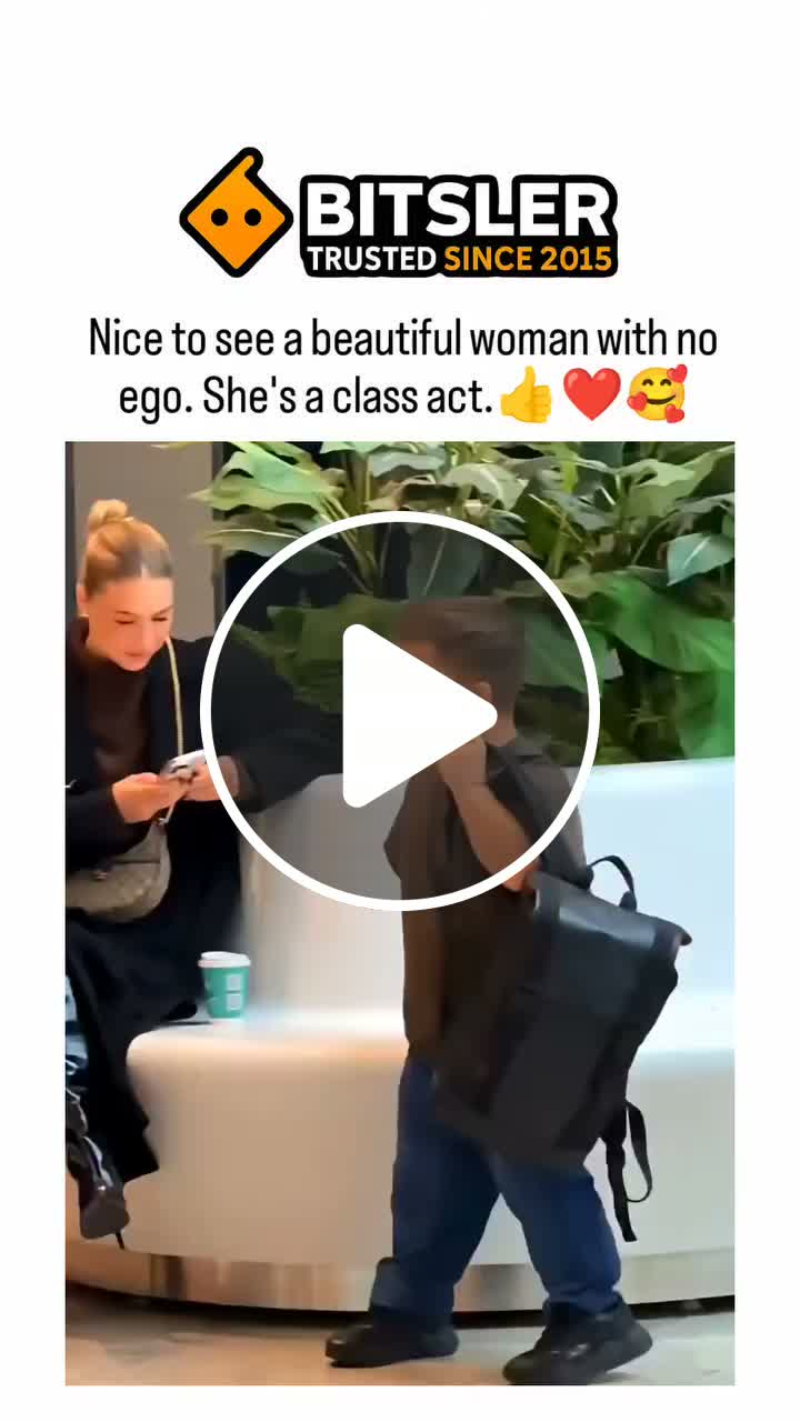 Nice to see a beautiful woman with no ego.She's a class act - NewsBreak