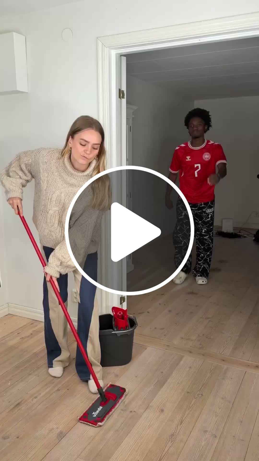 Why does Bella use me as a mop? @isabellaafro #shorts - NewsBreak