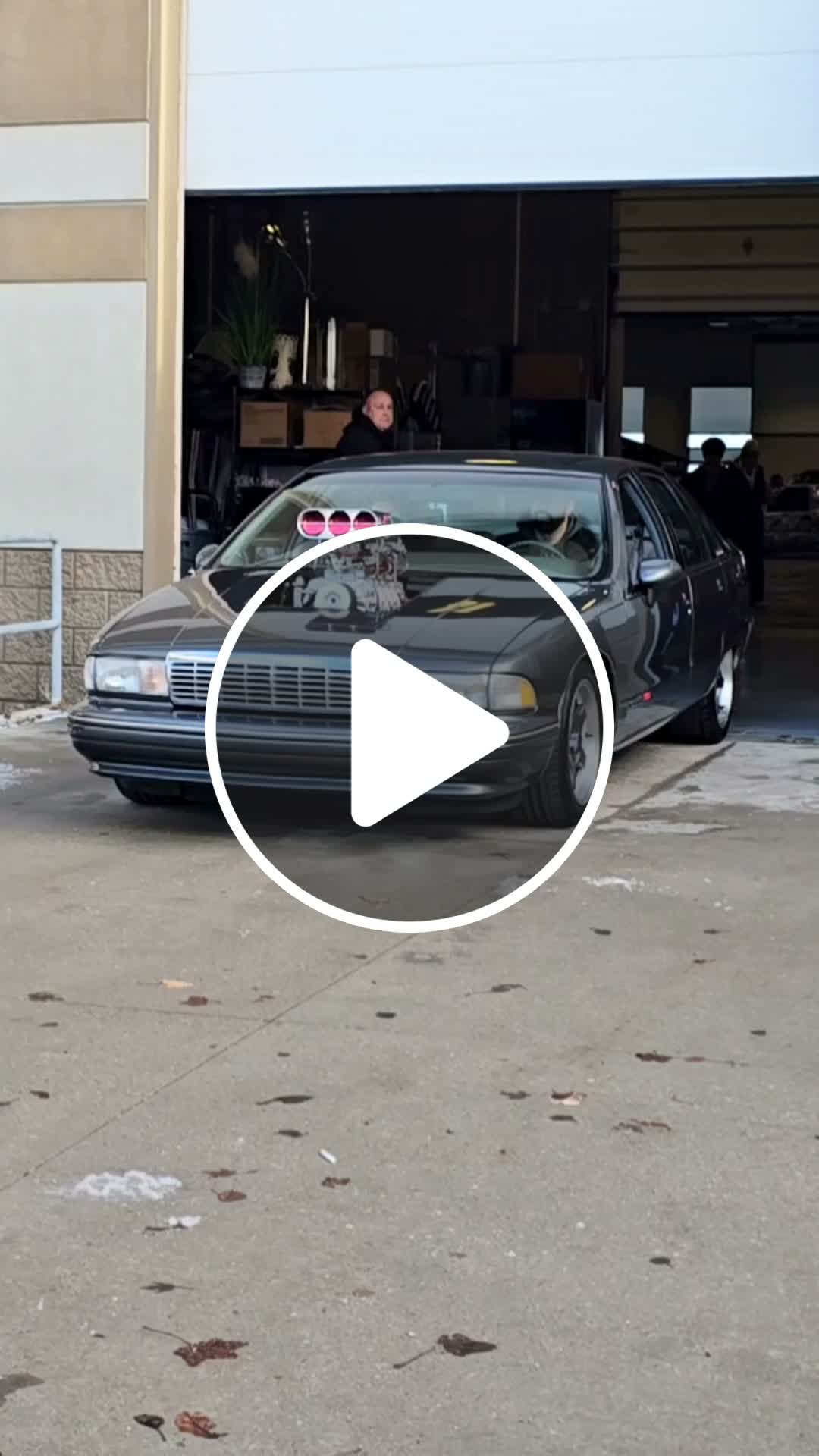 1991 Chevrolet Caprice Classic Car Drive By Engine Sound POHO Hot Rod ...