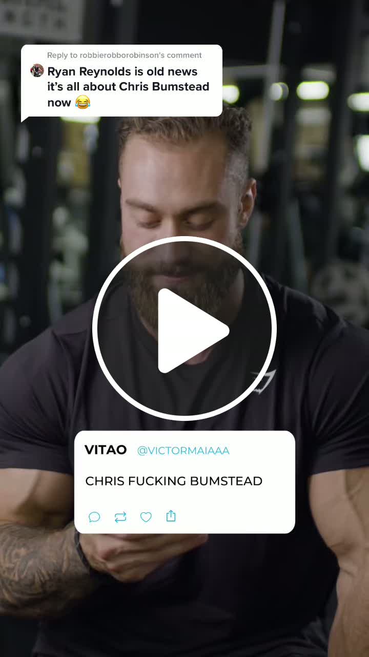 Reply to @robbierobborobinson Ryan who? It’s all about Daddy @cbum now ...