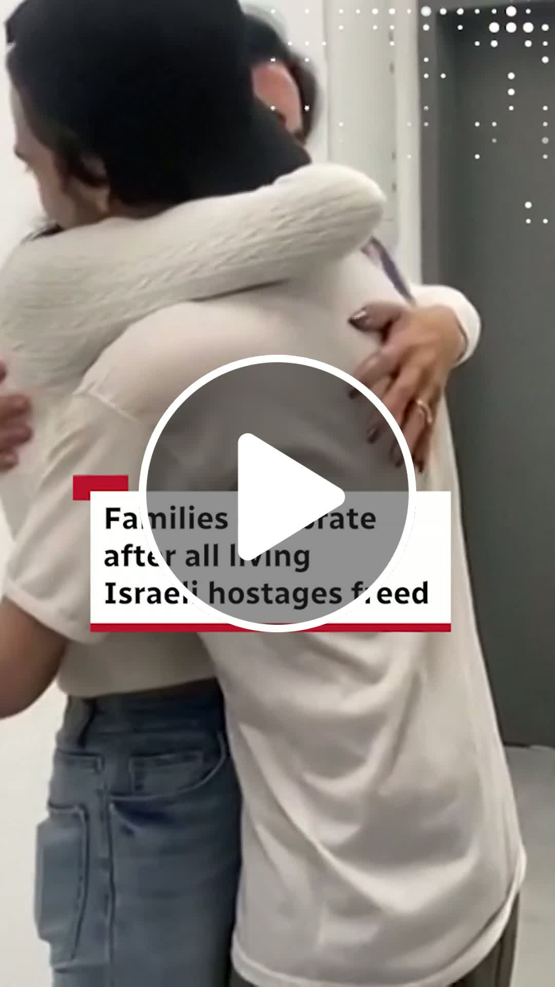 Families celebrate after all living Israeli hostages freed - NewsBreak