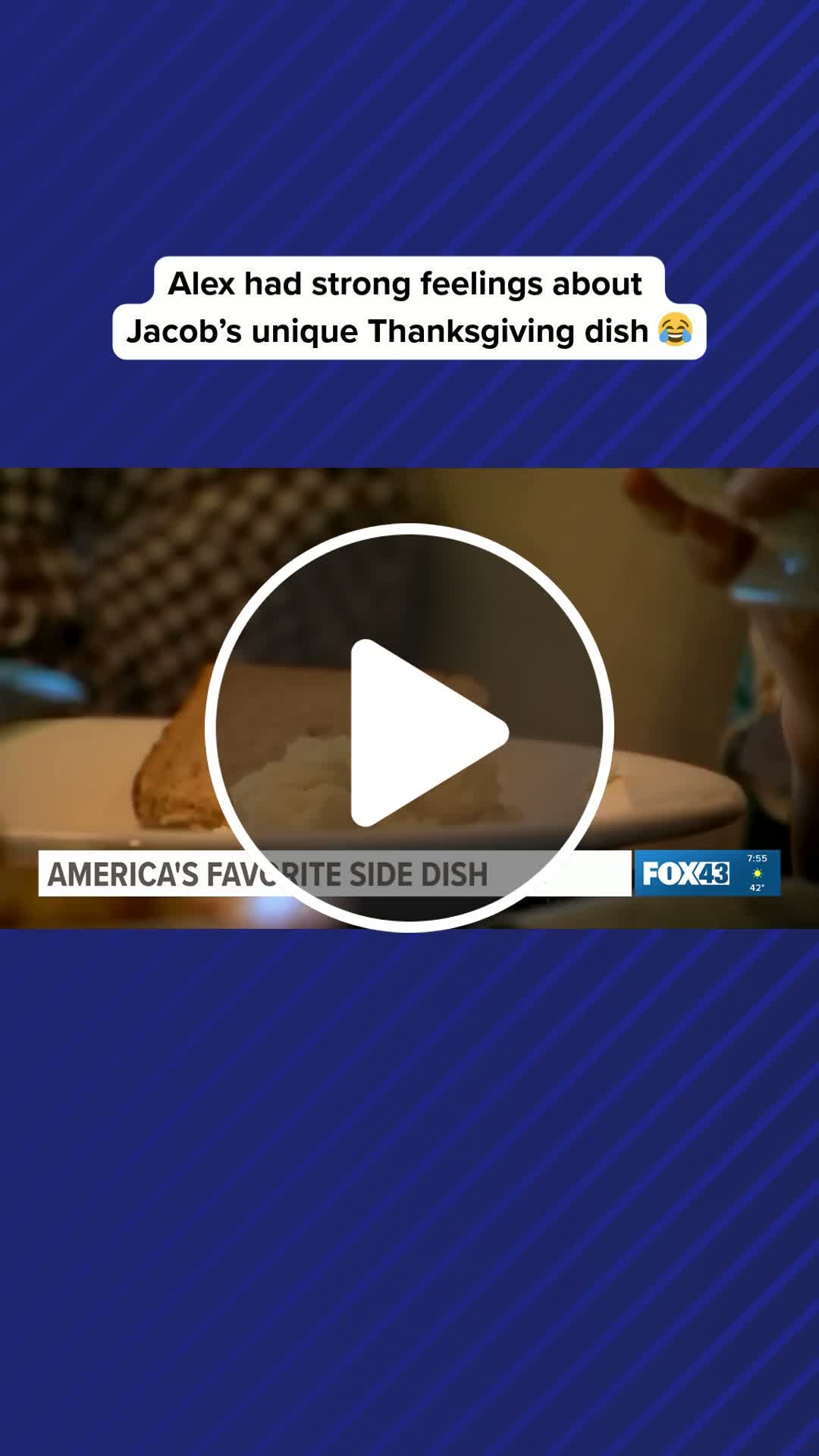 Jacob Hitz shares his family's unique Thanksgiving dish - NewsBreak